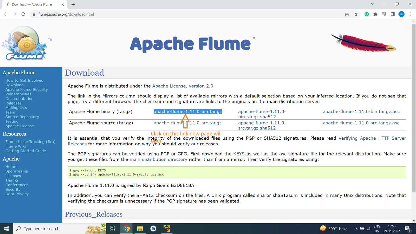 Installing Apache Flume On Ubuntu Projects Based Learning