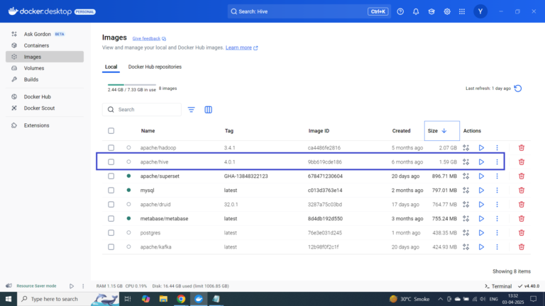Running Hive On Windows Using Docker Desktop Everything You Need To